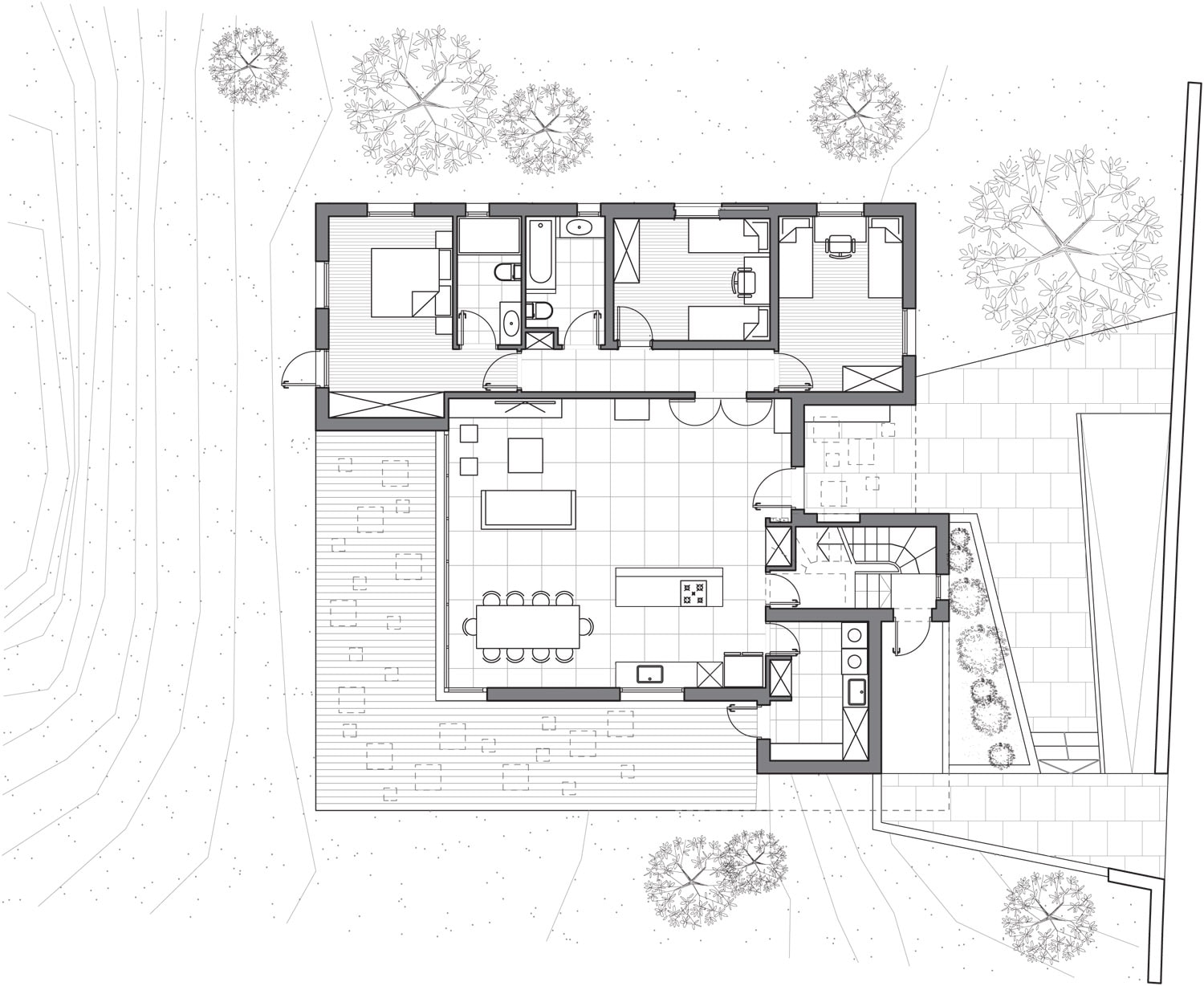 F House – plan | o2a studio