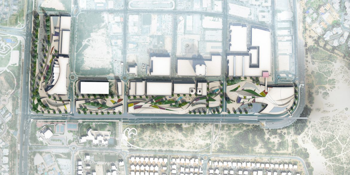 Urban Dune -plan view | o2a studio